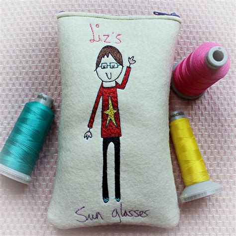 Personalised Glasses Case By Seabright Designs
