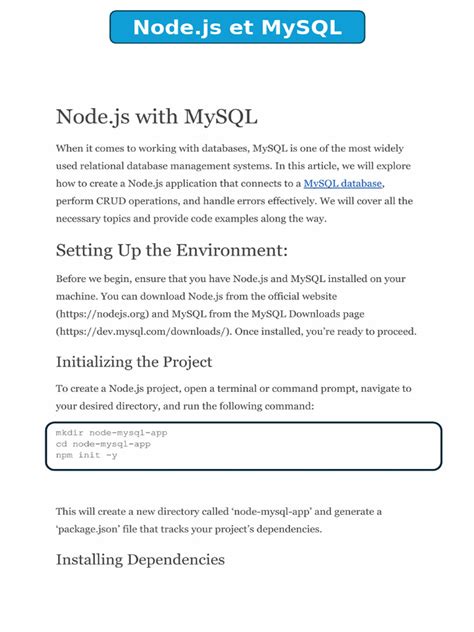 nodejs crud mysql pdf