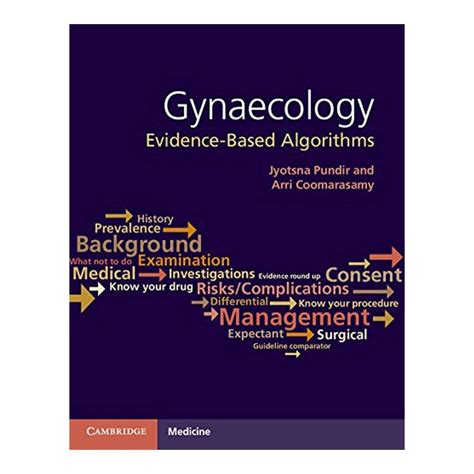 Gynaecology Evidence Based Algorithms UPMED Shop