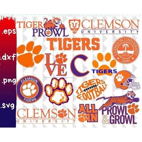 Big Svg Bundle Digital Download Clemson Tigers Clemson Ti Inspire