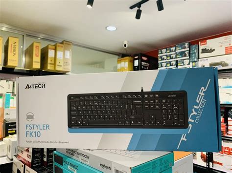 A Tech Fstyler FK Keyboard USB Blue On Carousell