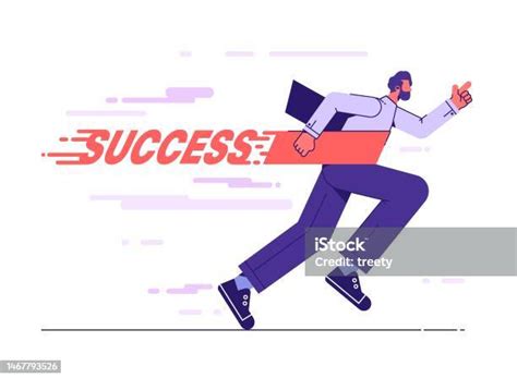 비즈니스 성공 또는 경력 성취 리더십 개념 평면 벡터 1위에 대한 스톡 벡터 아트 및 기타 이미지 1위 결심 경영자