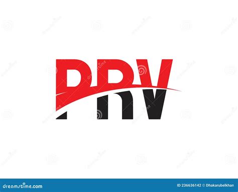 Prv Letter Initial Logo Design Vector Illustration Stock Vector