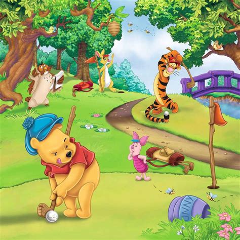 Rompecabezas 3 En 1 Winnie Pooh Haciendo Deporte 49 Piezas Cada Uno R
