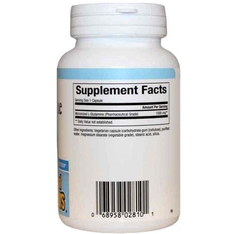 Micronized L Glutamine 1000 Mg Natural Factors