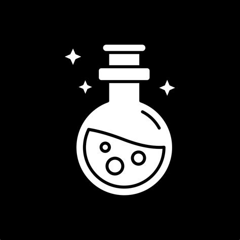Potion Glyph Inverted Icon 41692618 Vector Art At Vecteezy