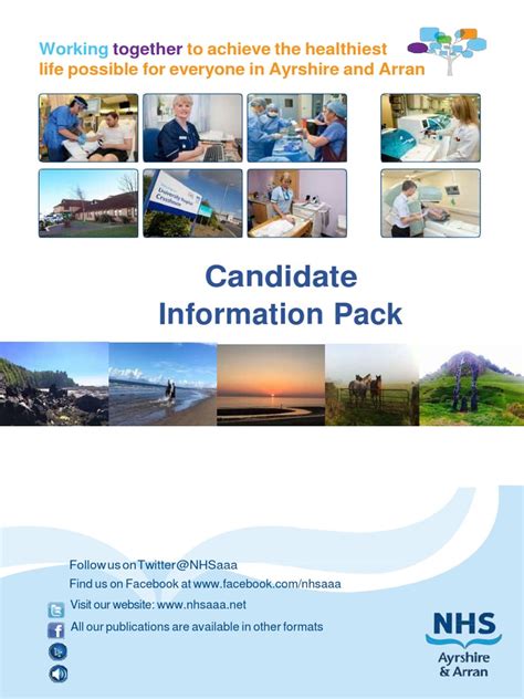 Candidate Information Pack Pdf National Health Service Recruitment