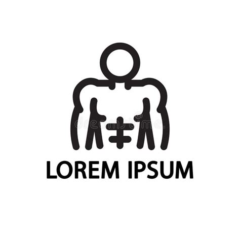 Chest Drawing Line Man Torso Stock Illustrations 63 Chest Drawing