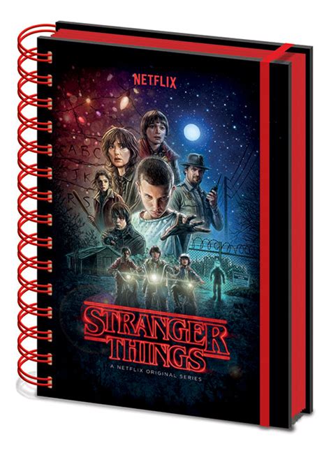 Stranger Things A5 Ring Binder Notebook — Vanilla Underground
