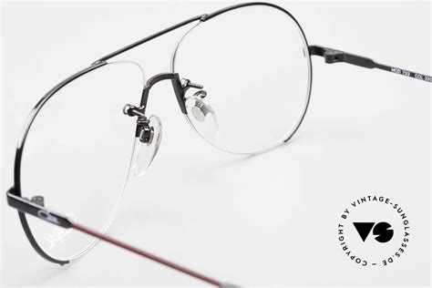 Glasses Cazal 723 Rimless 80s Aviator Glasses