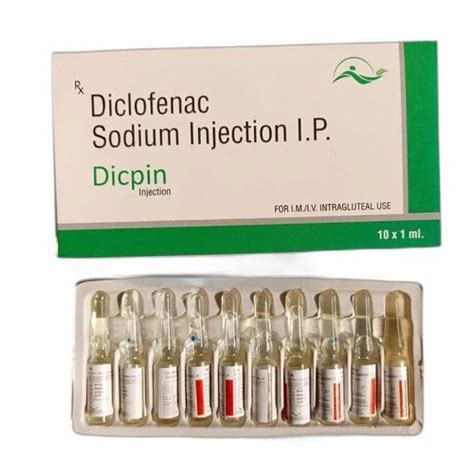 Diclofenac Sodium Injection 25 Mg At Rs 25 Box In Varanasi Id