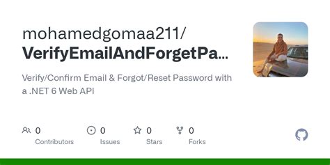GitHub Mohamedgomaa VerifyEmailAndForgetPassword Verify Confirm Email Forgot Reset