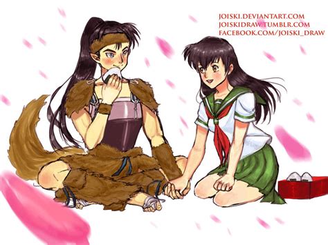 Kagome X Kouga Comission Colour By Joiski On Deviantart
