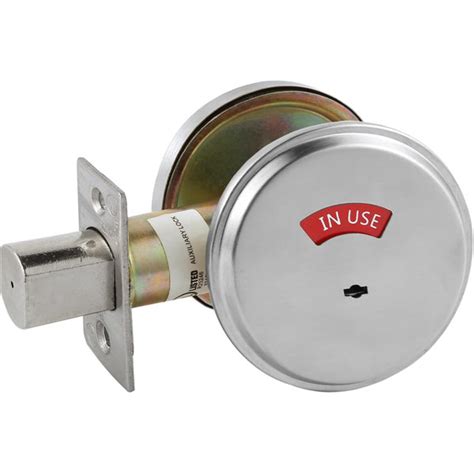 Hisafe In Usevacant Commercial Deadbolt Heavy Duty Satin Chrome Grade