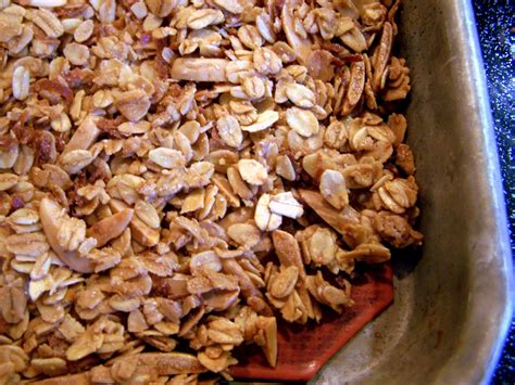 The Teeny Kitchen That Could Reclaiming Granola Clumpy Granola At It