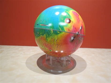 New Sandt Mars Topo Globe Coming Astro Art Books Websites And Other