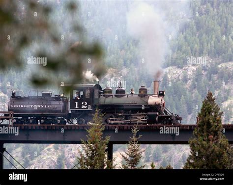 Georgetown Loop Railroad Steam Engine 12 Colorado Steam Locomotive