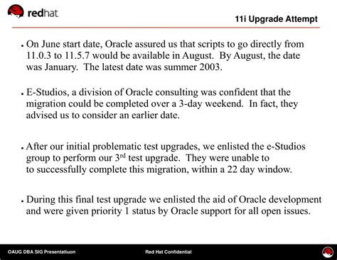 ppt red hat and the oracle applications powerpoint presentation free