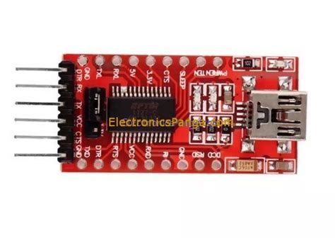 FTD1232 USB to TTL Serial Converter Adapter Module 5V and 3.3V For ...