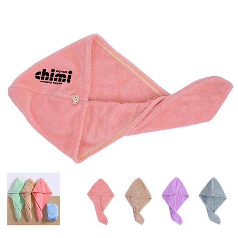 Hair Drying Cap Custom Printed As Low As 1 51