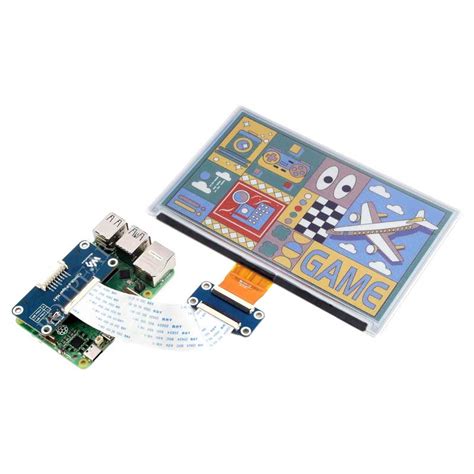 7 3inch EPaper HAT E E6 6 Color E Ink For Arduino Raspberry Pi