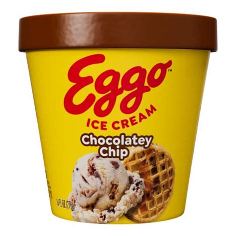 Kelloggs® Eggo™ Chocolately Chip Ice Cream 14 Fl Oz Kroger