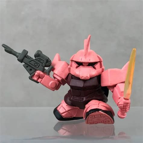 Figurine Anime Bandai Gundam Ms 14s Gelgoog Chars Sd Couleur Stage 39