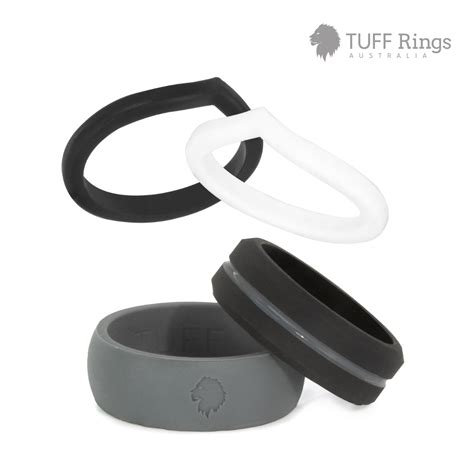 Tuff Rings His N Hers Honeymoon Silicone Ring Set For Couples Tuff