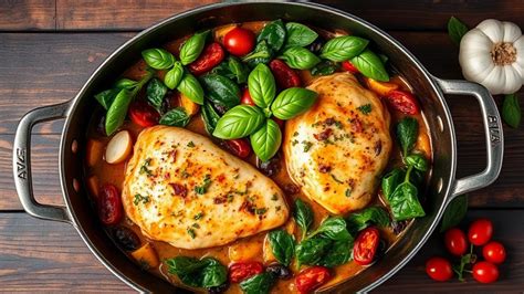 Creamy Tuscan Chicken Low Carb One Pan Meal Low Carb Crush Keto