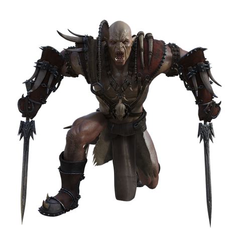 Karaktär Orc 3d Render Gratis Bilder På Pixabay