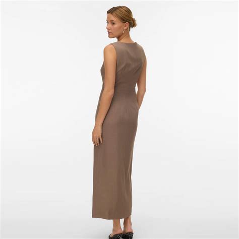 Fustan Vero Moda Vmalessia Sl Long Button Dress Minimax