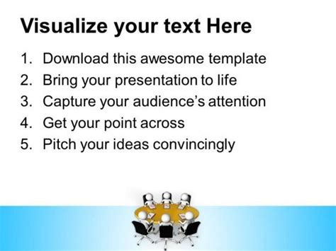 Do The Business Meeting With Clients Powerpoint Templates Ppt
