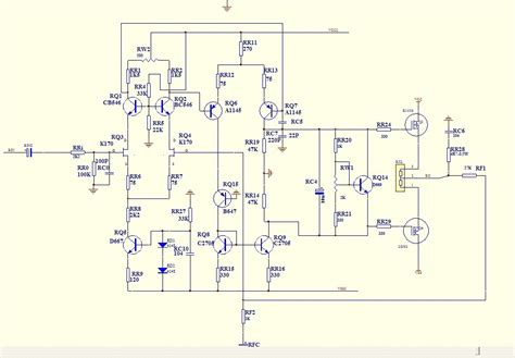M1 Mos Fet Power Amplifier Kit Differential Input Audio Amp Diy