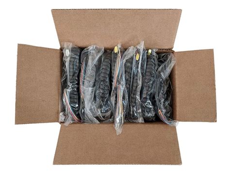 10 Pack Mc 200 Replacement Coiled Microphone Cord 6 Conductor 12