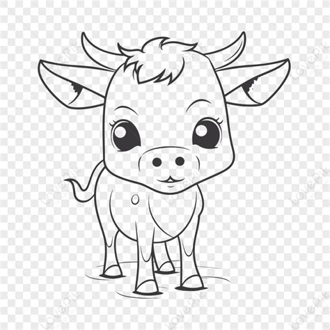 Cabeza De Vaca Para Colorear