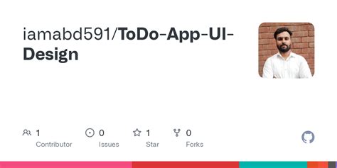 Github Iamabd Todo App Ui Design