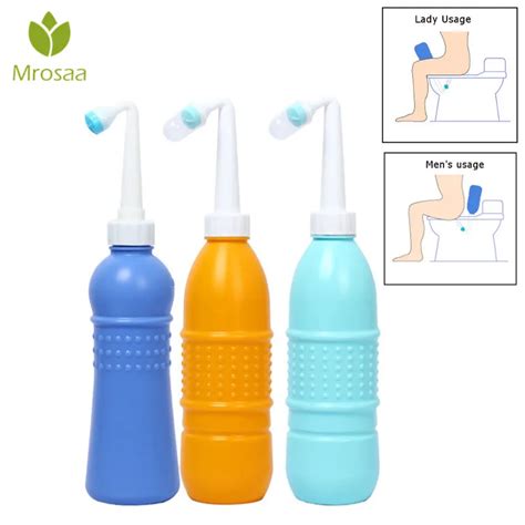 1 Pcs Mrosaa 400ml500ml Portable Bidet Sprayer Travel Bidet Bottle
