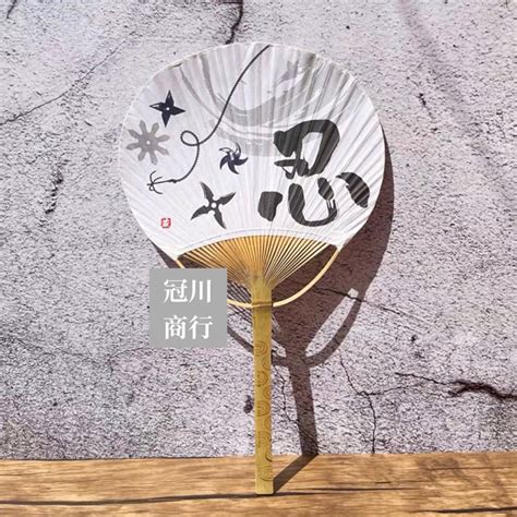 【冠川】台灣現貨 日式扇子 團扇 和風扇子 日系手扇 夏日祭扇子 日本扇子 日本慶典用具 手扇 拍照道具 蝦皮購物
