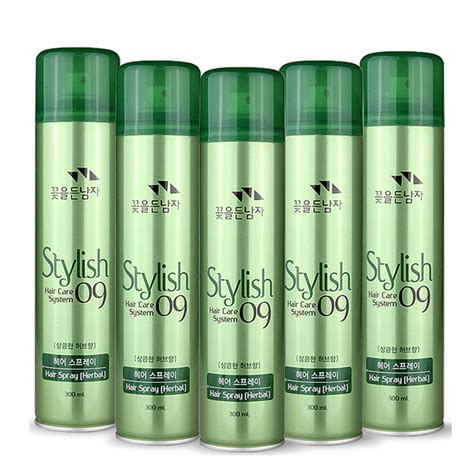 꽃을든남자 헤어스프레이 상큼한허브향 300ml 5개 티몬