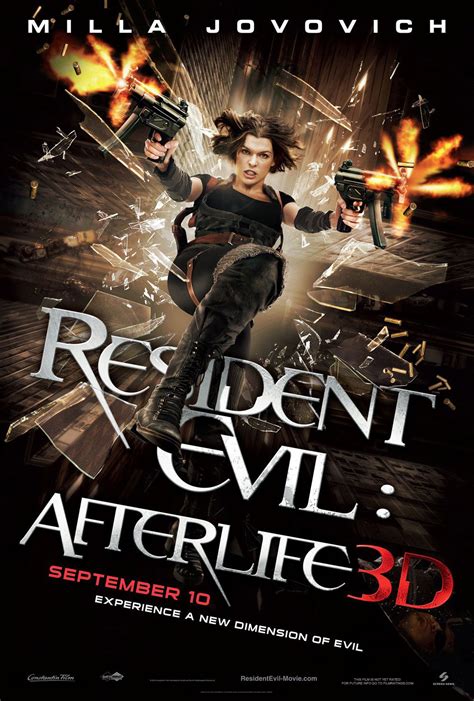 EL CINÉFILO INCURABLE RESIDENT EVIL 4 LA RESURRECCIÓN La saga de