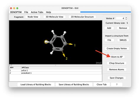 Tutorial 1 0 Molecular Fragments DENOPTIM Tutorials Documentation