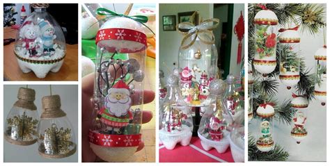 Recicla botellas de plástico y haz adornos para tu árbol navideño