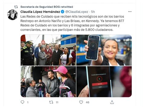 Con cámaras más y equipos tecnológicos la Alcaldía de Bogotá refuerza Redes de Cuidado y