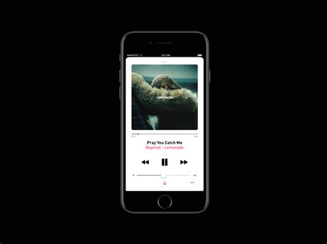 Ios 10 Music Player Mockup Free Psd Templates
