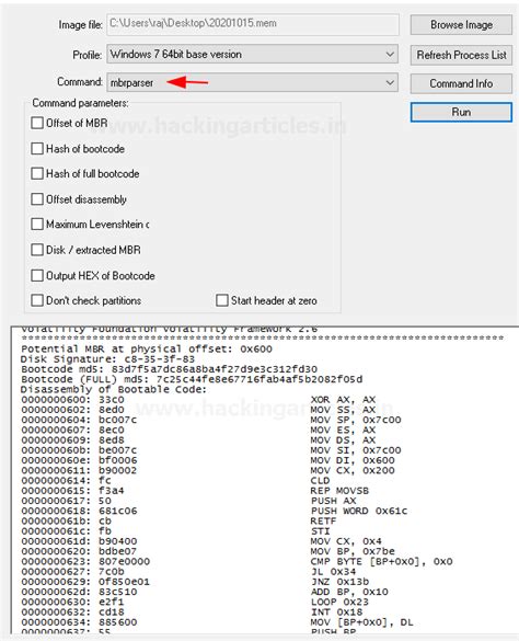 Memory Forensics Using Volatility Workbench Hacking Articles