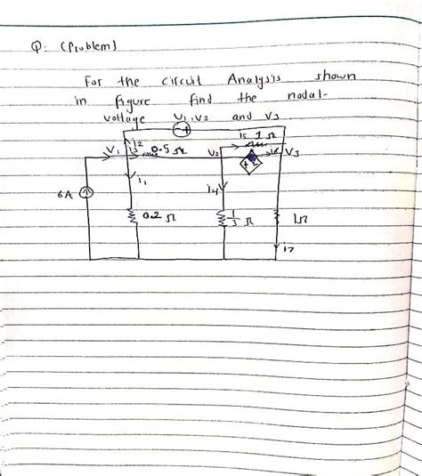 Solved For The Circuit Analysis Shown In Figure Find The Chegg