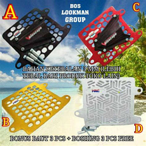 Jual Cover Radiator Vario 150 Vario 125 Old Vario 110 Karbu Vario 125