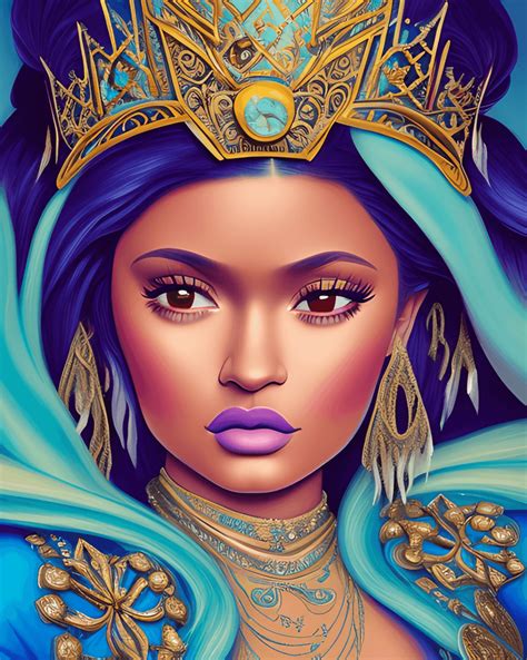 Hispanic Kylie Jenner As Princess Jasmine Animated High Energy Disney Creative Fabrica