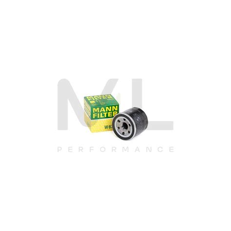 MANN-FILTER W 67/2 Oil Filter Spin-on Filter, with one anti-return ...