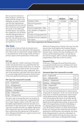 The Impact Of Disk Fragmentation On Servers PDF